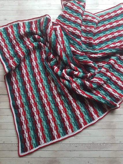 Tuscan Sunrise Crochet Blanket - Crochet Pattern - Baby Blanket ...