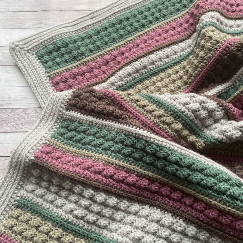 Aria Cobblestone Blanket - Crochet Pattern - Baby Blanket - Crochet ...