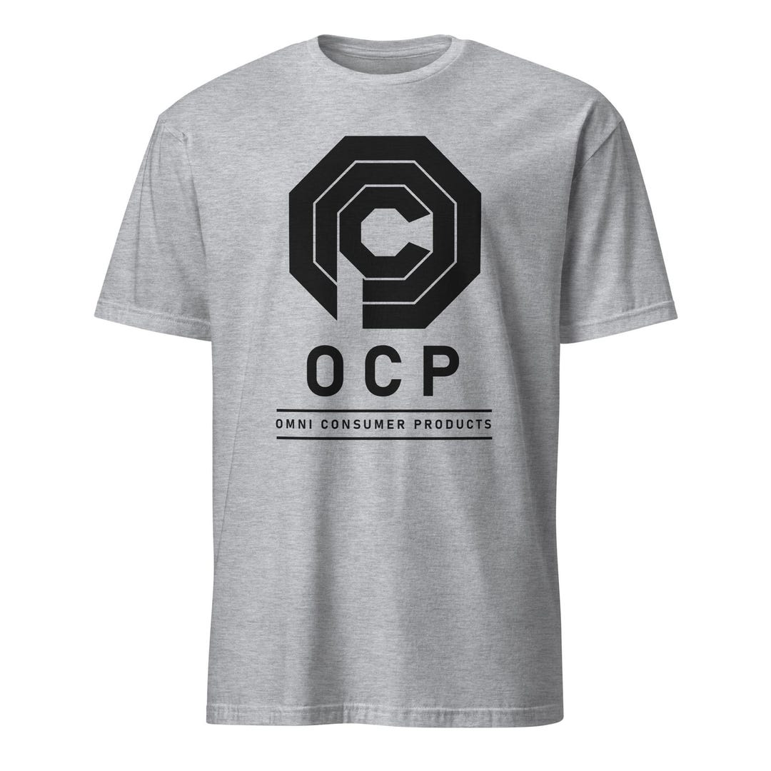 Omni Consumer Products Shirt - Robocop OCP Corporation Movie Inspired T ...