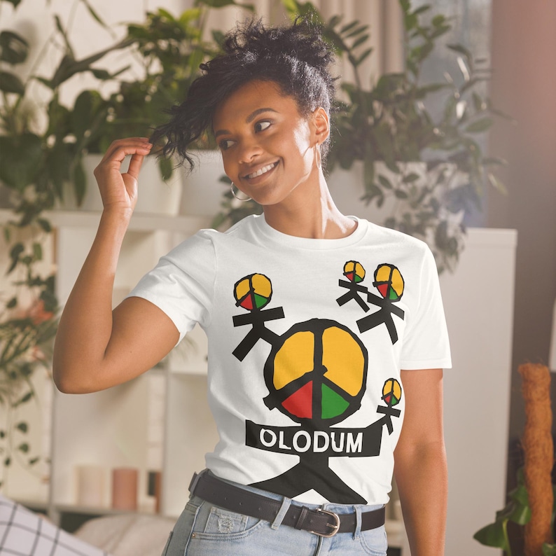 Olodum Peace Symbol Shirt - They Don't Care About Us Music Video Tee - Etsy