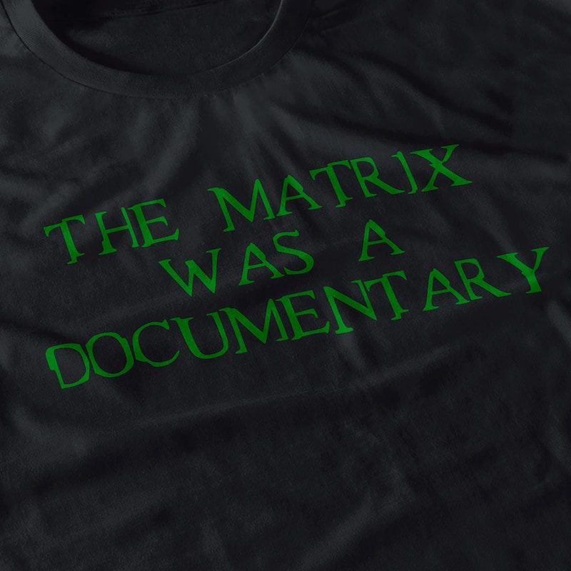 Sci Fi Matrix Shirt - Etsy