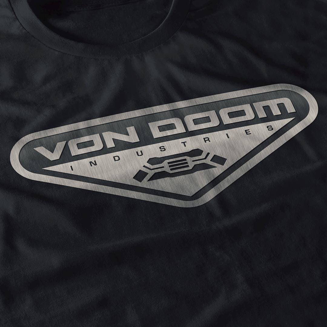 Von Doom Industries Shirt - Sci Fi Movie Inspired Tee - Etsy