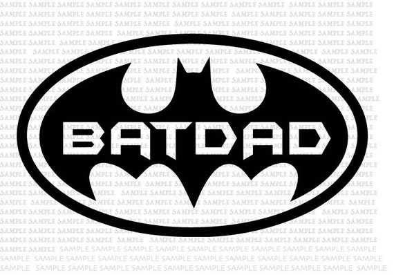 Batdad Logo Batdad Batman Logo Father Men's T Shirt