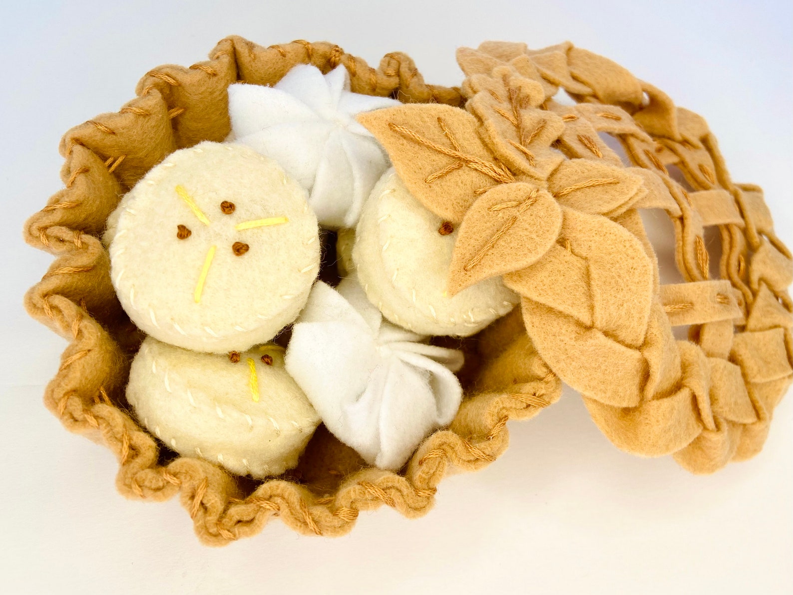 Build Your Own Felt Pie Play Felt Food Play Kitchen Play - Etsy