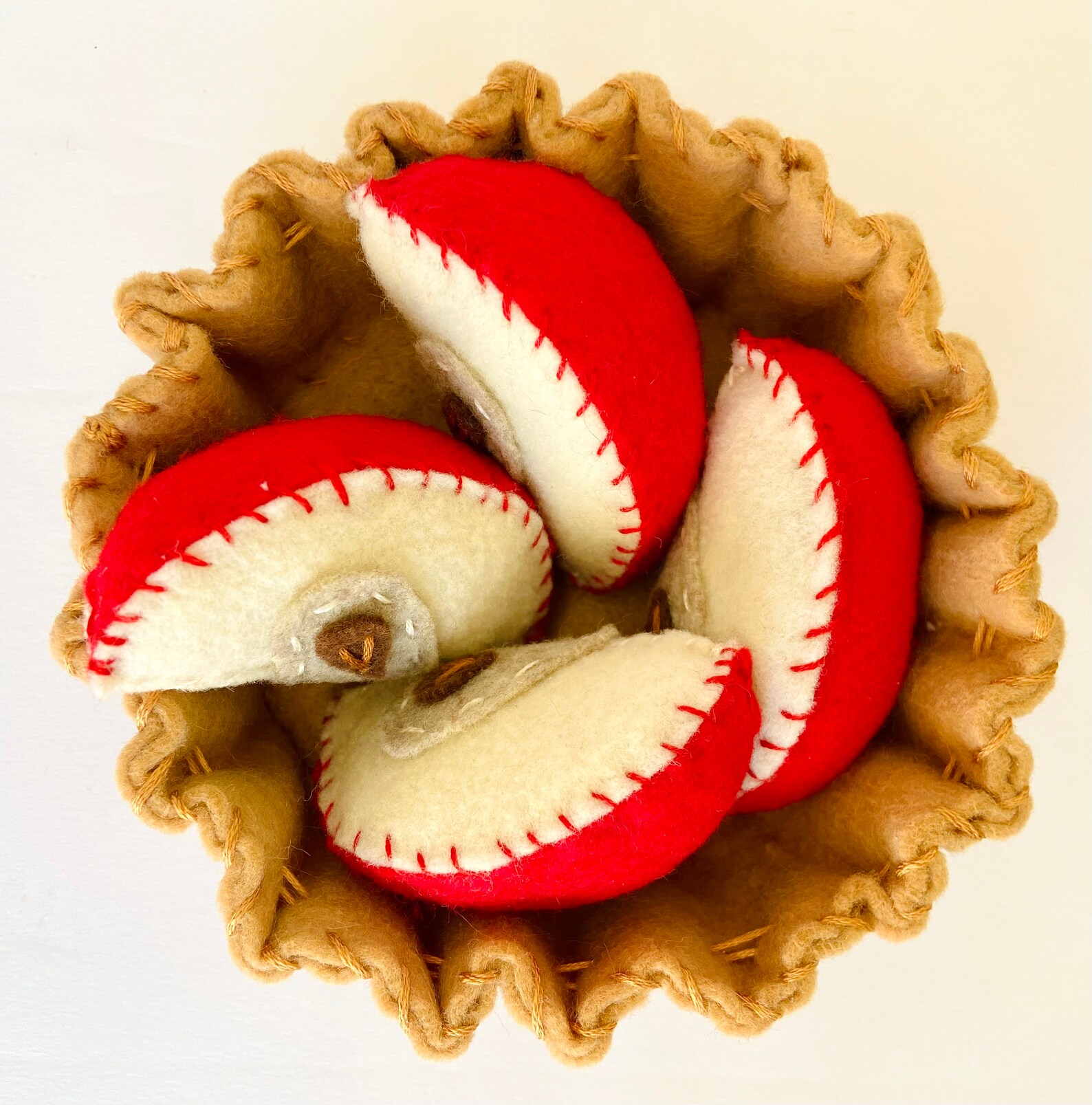 Build Your Own Felt Pie Play Felt Food Play Kitchen Play - Etsy