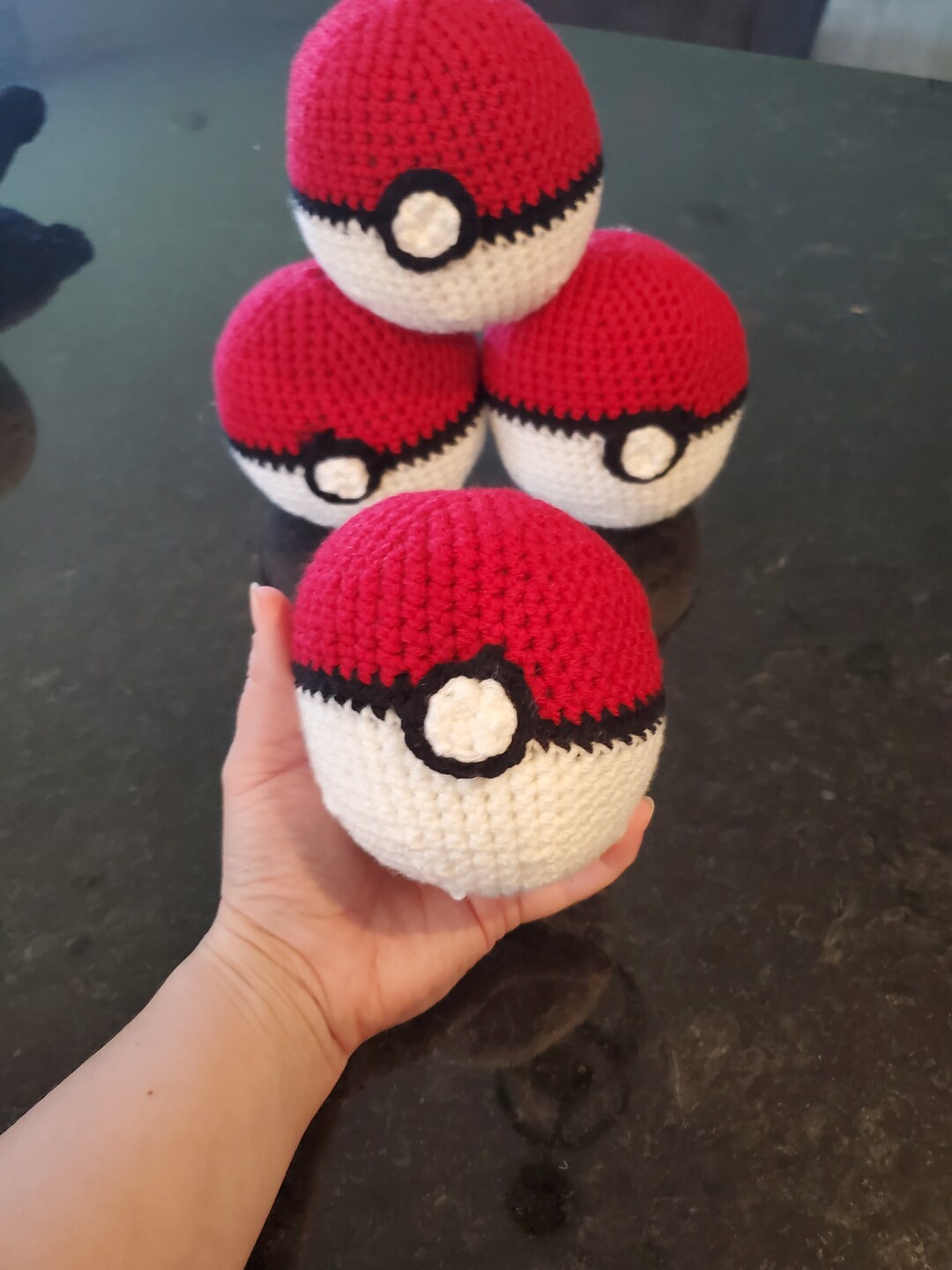 Crochet Pokeball - Etsy