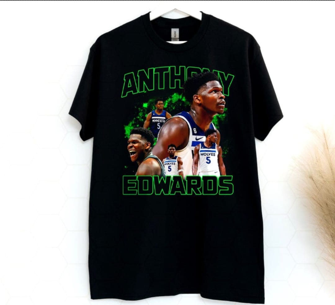Vintage Anthony Edwards Bootleg 90s Unisex Tshirt, Anthony Edwards ...