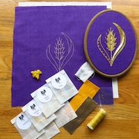 Goldwork Embroidery Kit - Tara Dragonfly - Etsy UK