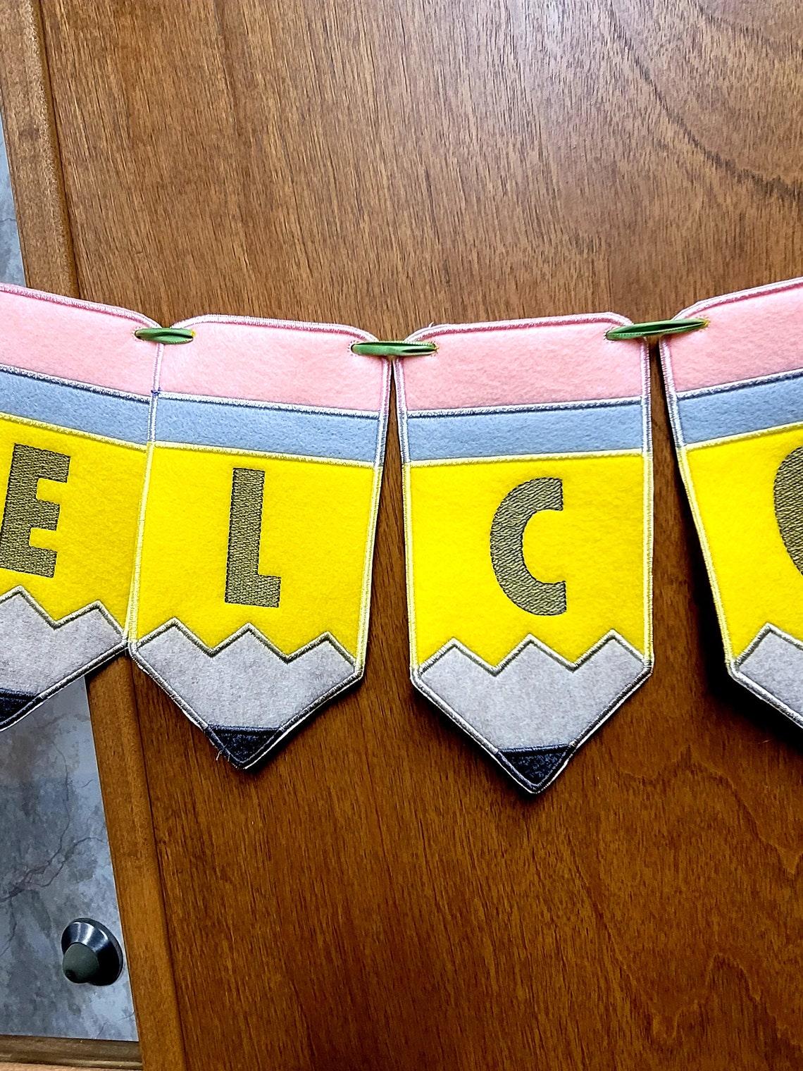 Welcome Pencil Sign for Door or Wall - School - Teacher - Learning - Etsy
