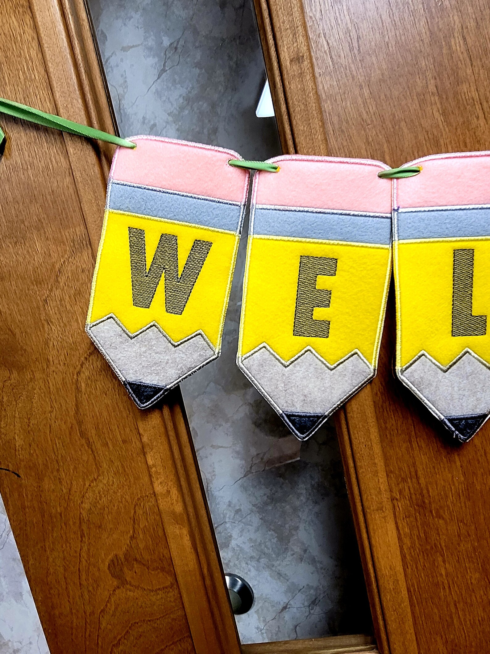 Welcome Pencil Sign for Door or Wall - School - Teacher - Learning - Etsy