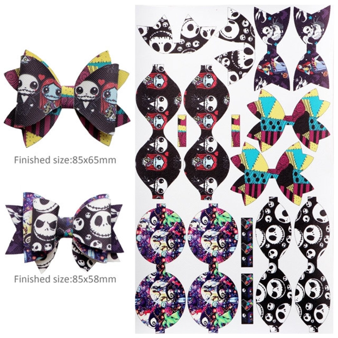 DIY Bow Kit - Faux Leather Bows - Complete DIY Kit With Clips ...