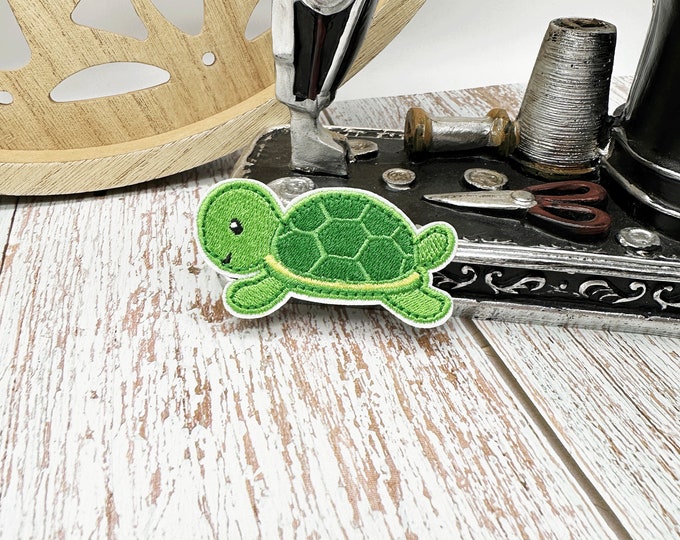 Turtle Patches - Iron on - Sew on Patches - Etsy