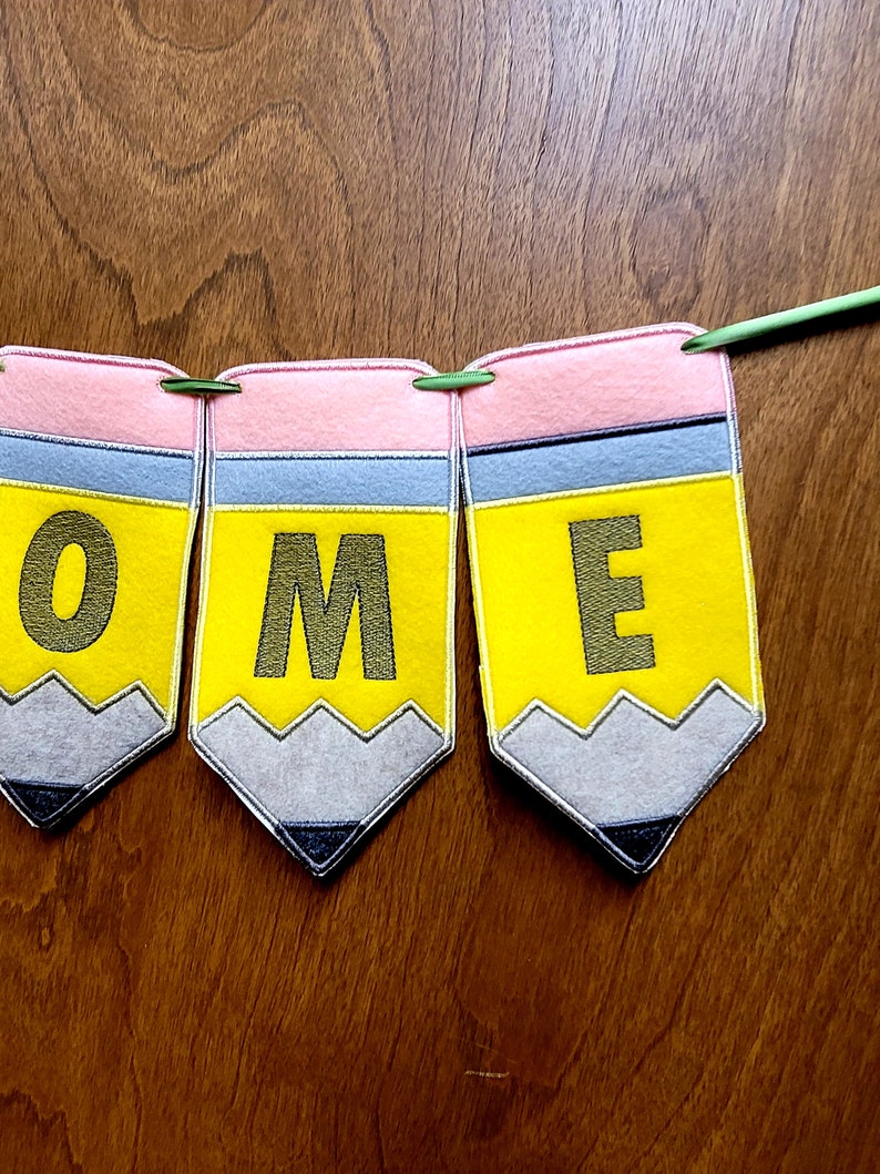 Welcome Pencil Sign for Door or Wall - School - Teacher - Learning - Etsy