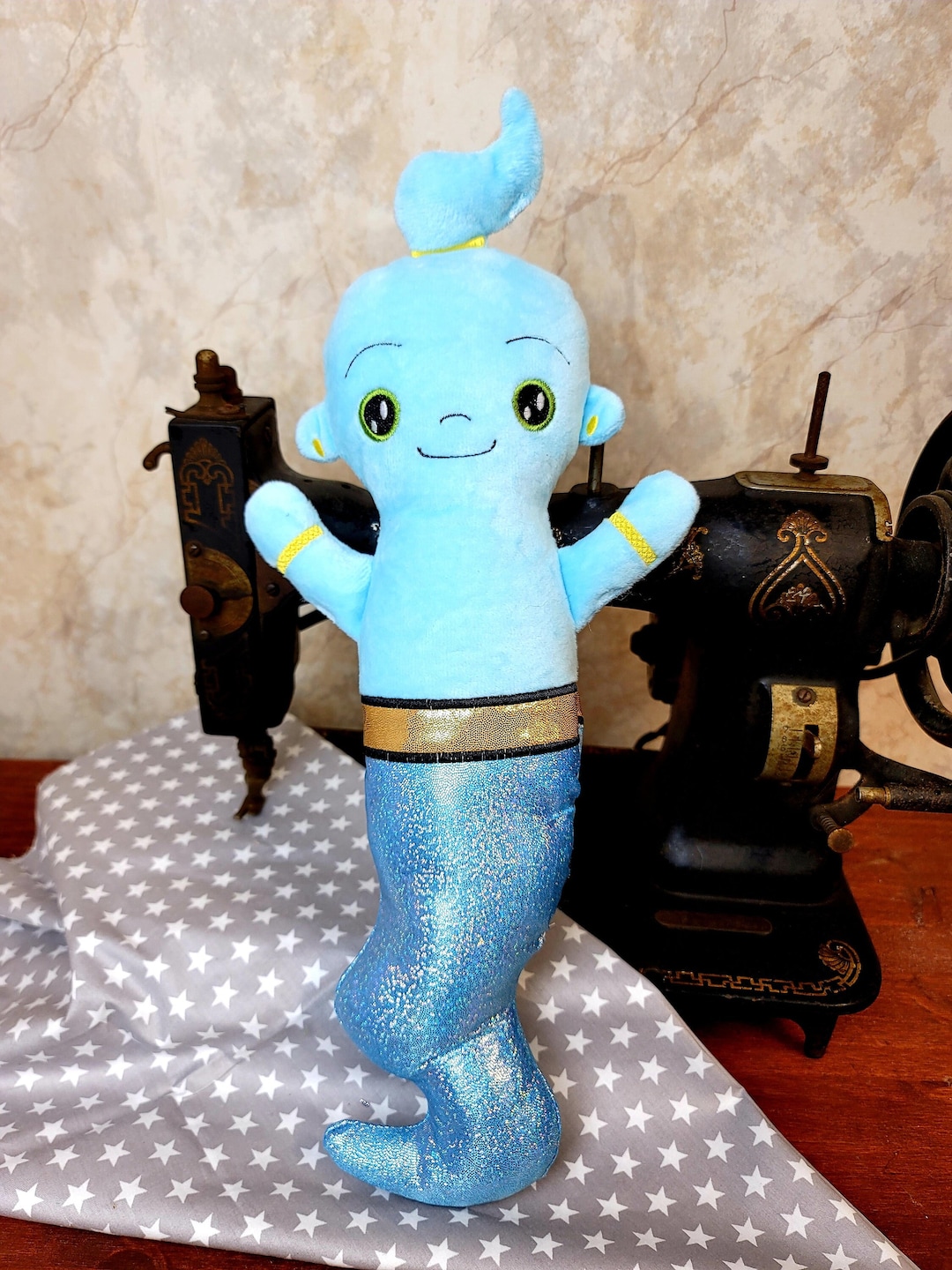 Genie Stuffie Handmade Stuffed Toy Stuffy Plushie - Enchantment Animal ...