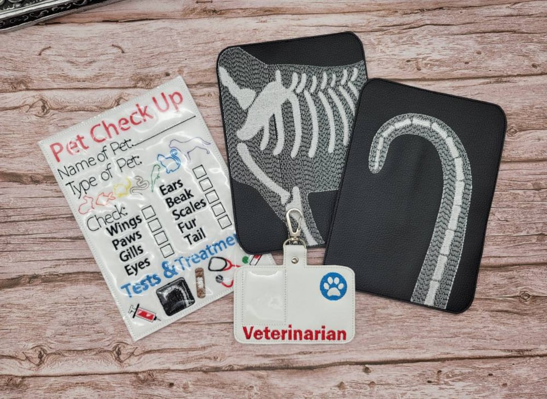 Veterinary Pretend Play Mini Set - Vet Set - Pretend Play - Toddler ...