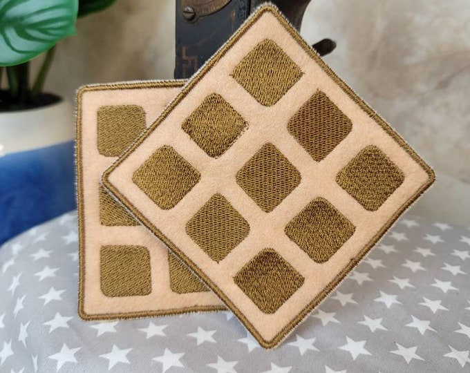 Felt Play Food - Waffle Maker Playset - Felt Waffles - Etsy