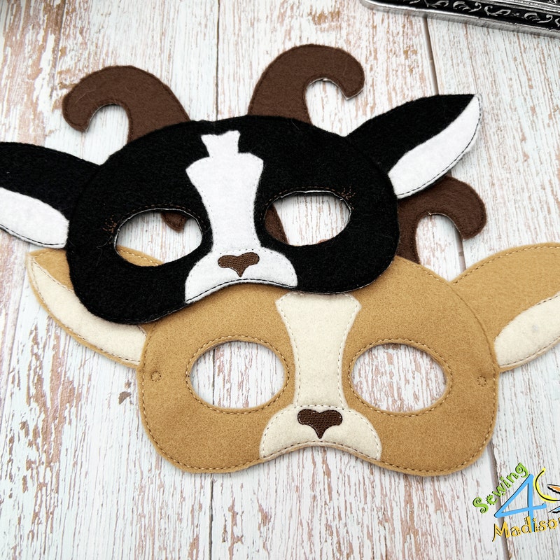 Goat Mask - Etsy