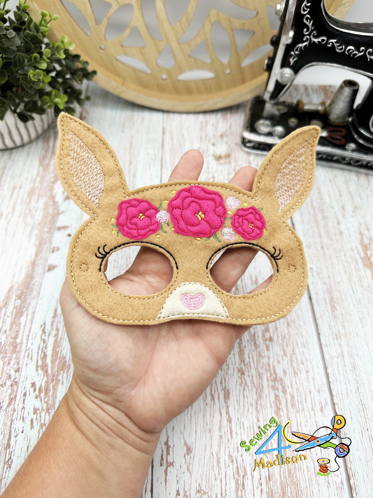 Kangaroo Costume Mask - Pretend Play Mask - Age 3-8 Year Old Size - Etsy