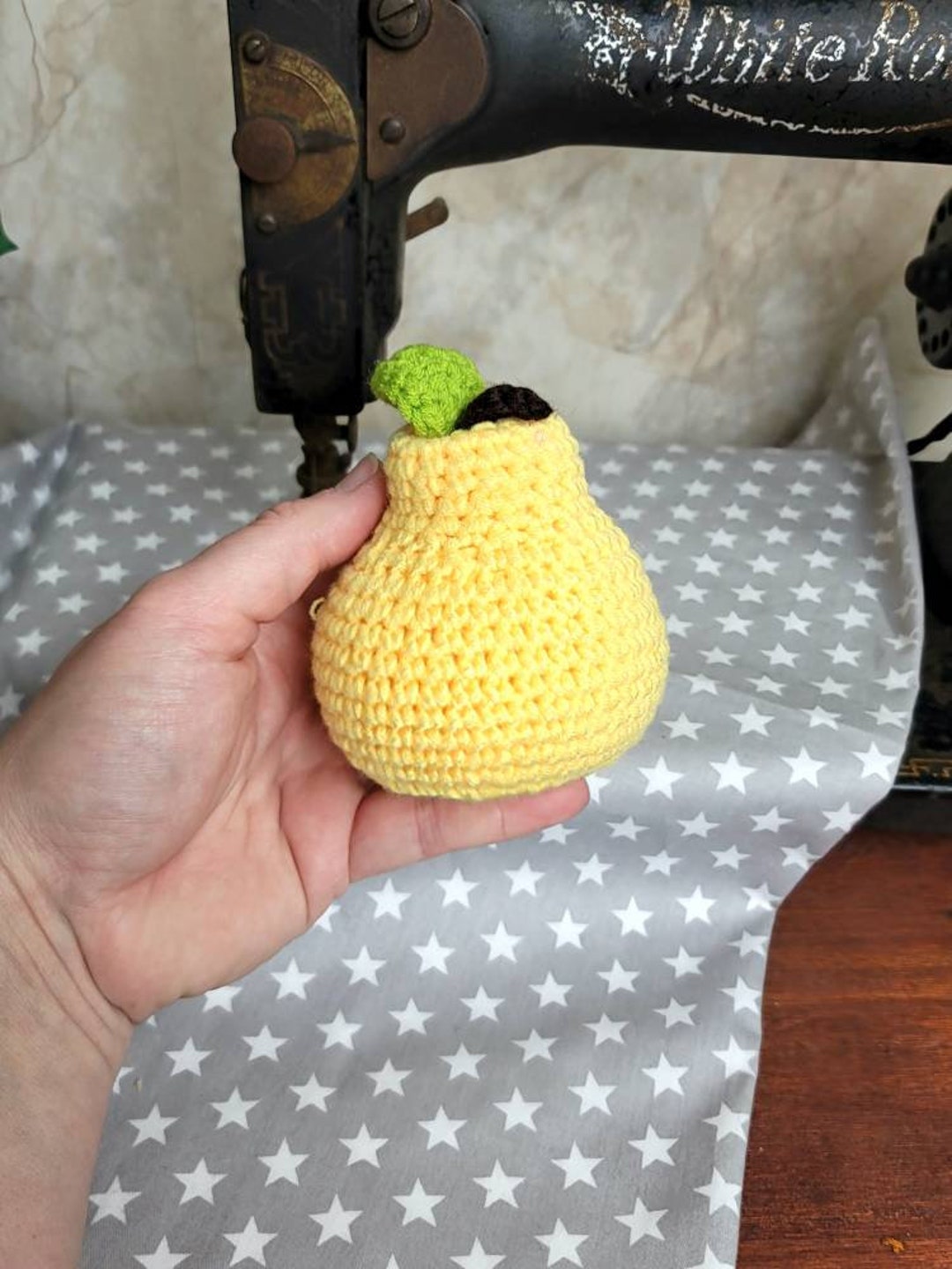 Pretend Play Food - Pears - Crochet Play Food - Farmer's Market Food ...