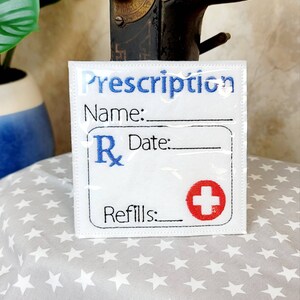 Pretend Doctor Prescription RX Pad - Etsy