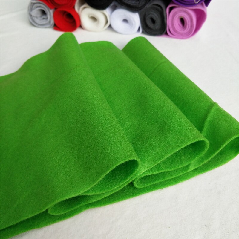 Green Felt Fabric - Etsy