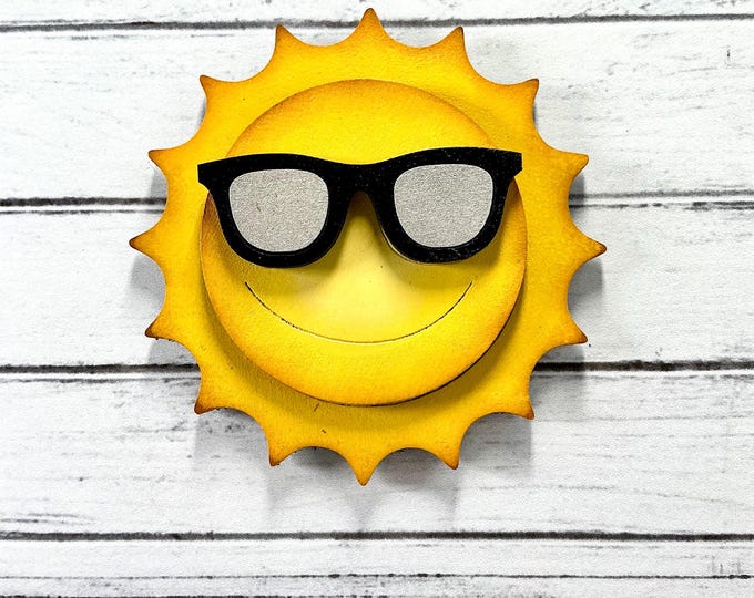 Cute Wooden Sunshine. Happy Wooden Sun. Summer Decor. You Are My ...