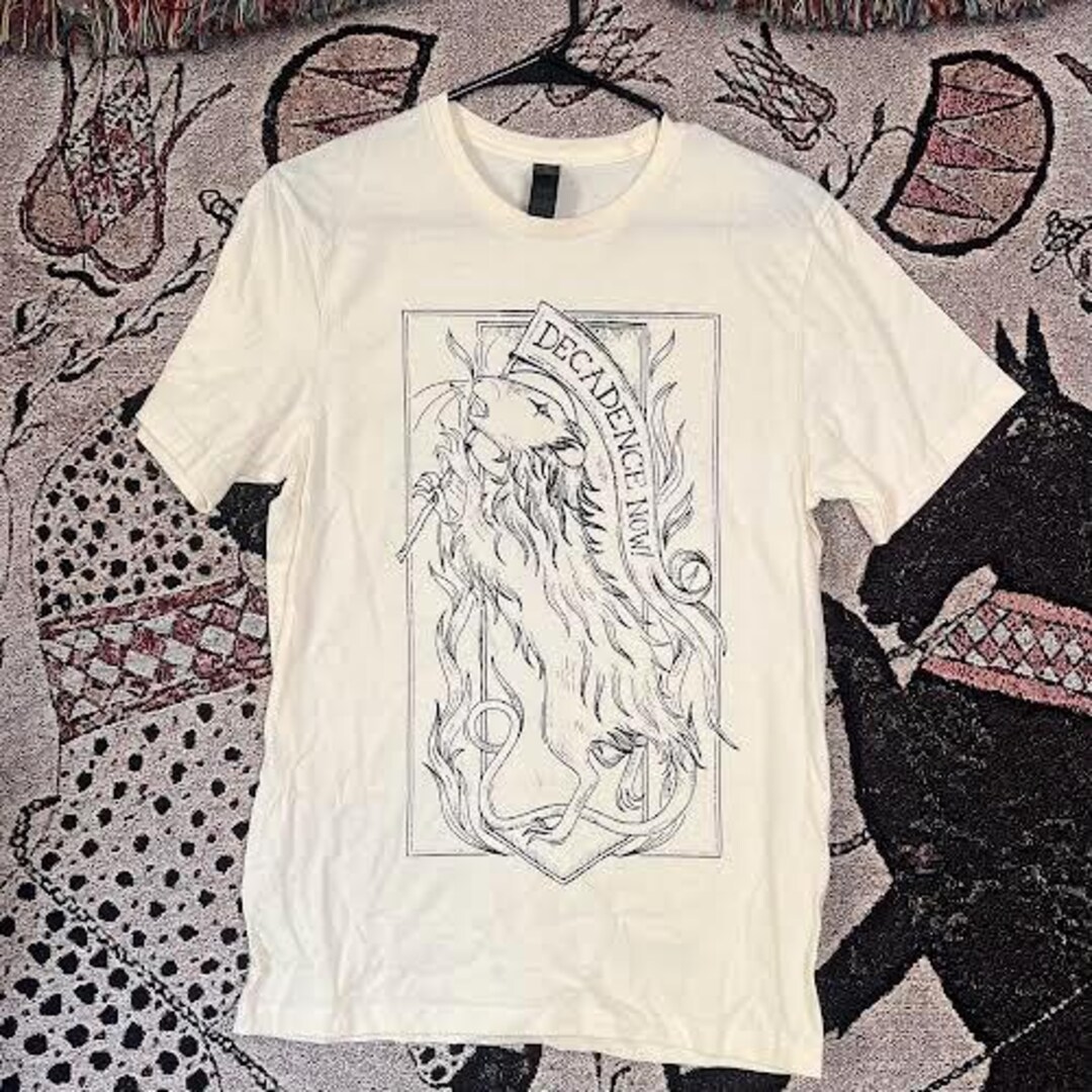 DECADENCE NOW! Rat T Shirt | Screen Printed Shirt | Folk Punk Shirt ...
