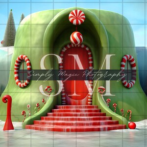 PHOTOSHOP GRINCH Backgrounds for Photoshop - Etsy