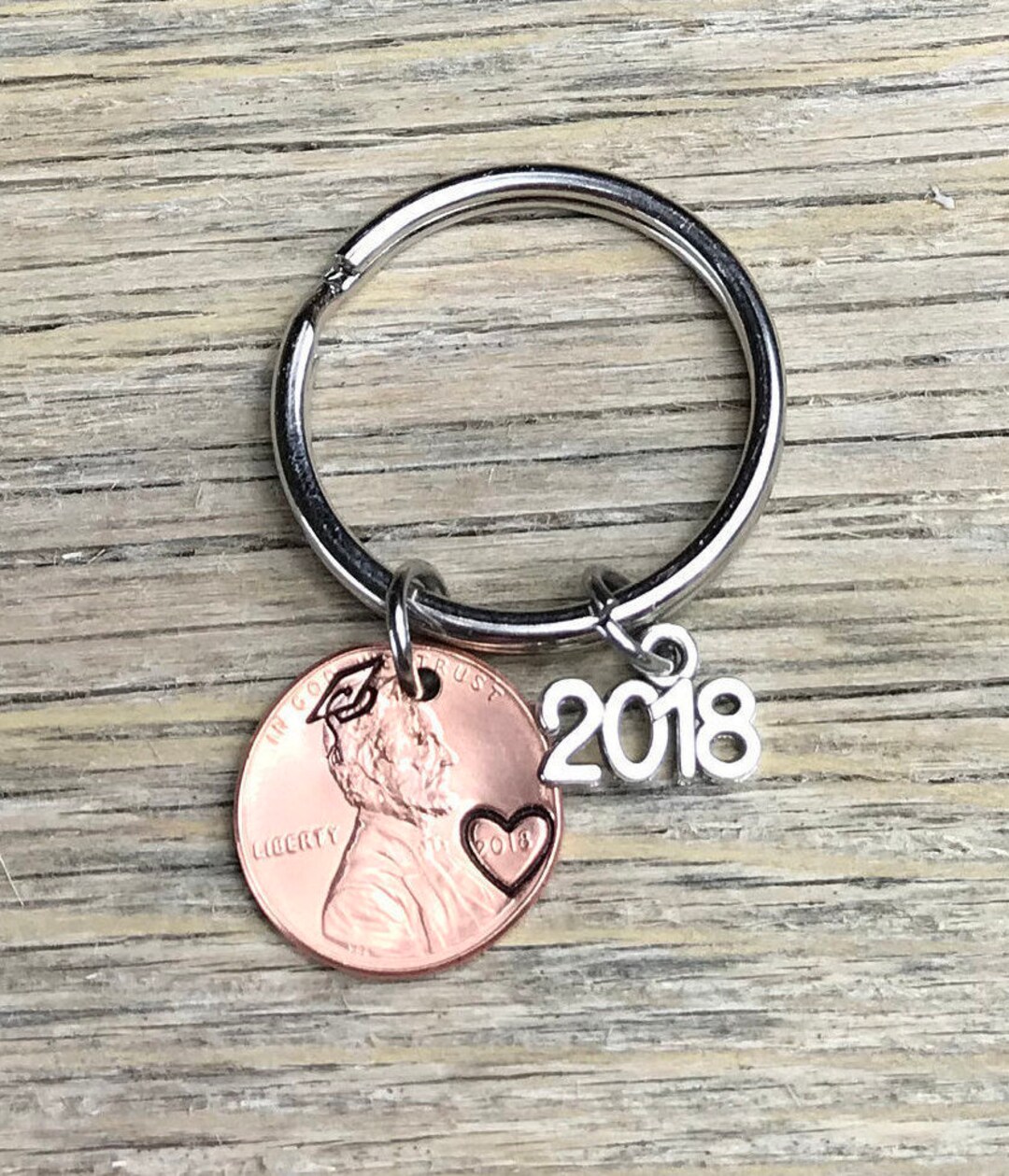 Graduation Gift, Class of 2024 Graduation Keychain, Penny Keychain ...