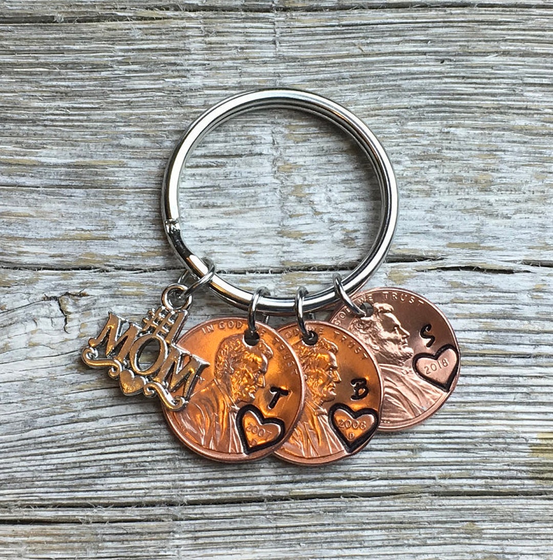 Personalized Gift for Mom, Birthday Gift for Mom, Mom Keychain ...