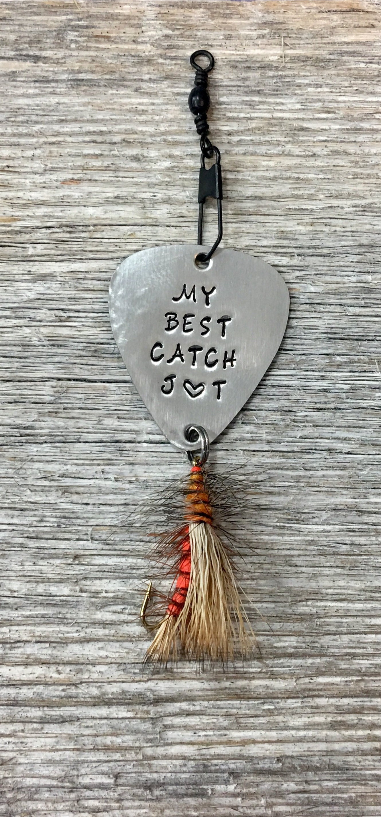 Fishing Gifts for Men, Personalized Fly Fishing Lure, Anniversary Gift ...