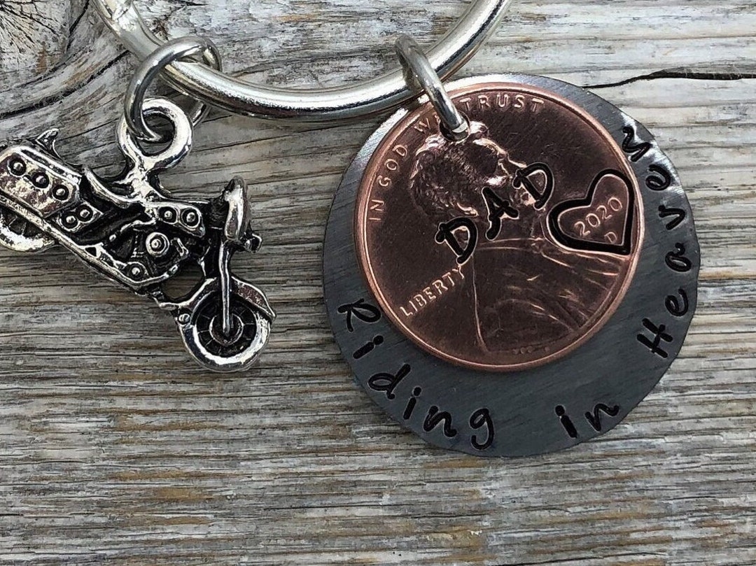 Loss of Father, Motorcycle Riding Memorial Gift, Father Memorial Gift ...