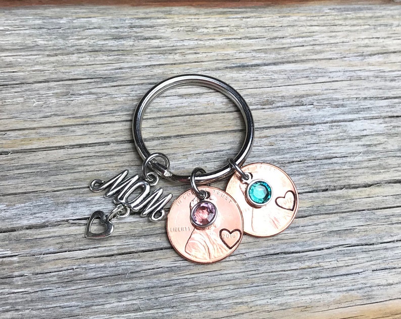Mothers Keychain, Personalized Keychain, Mom Gift, Mom Birthday Gift ...