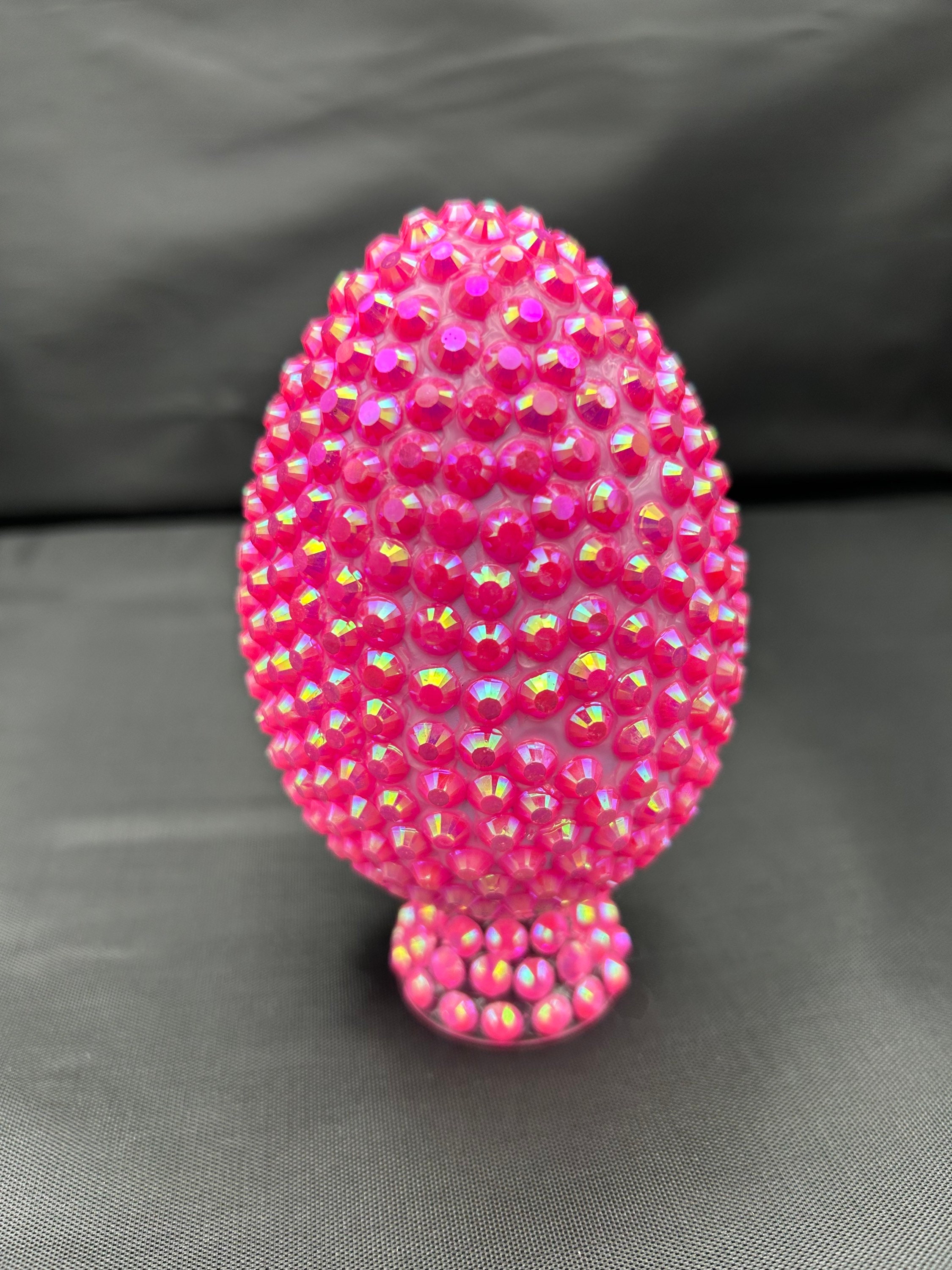 Pretty Punk Bedazzled Decorative Egg - Etsy
