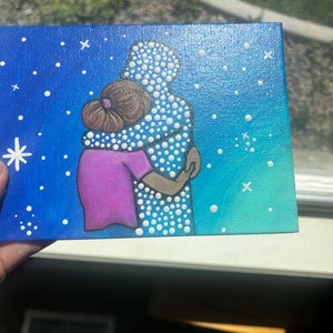 Memorial Always Remembered Never Forgotten Acrylic Painting on Canvas ...