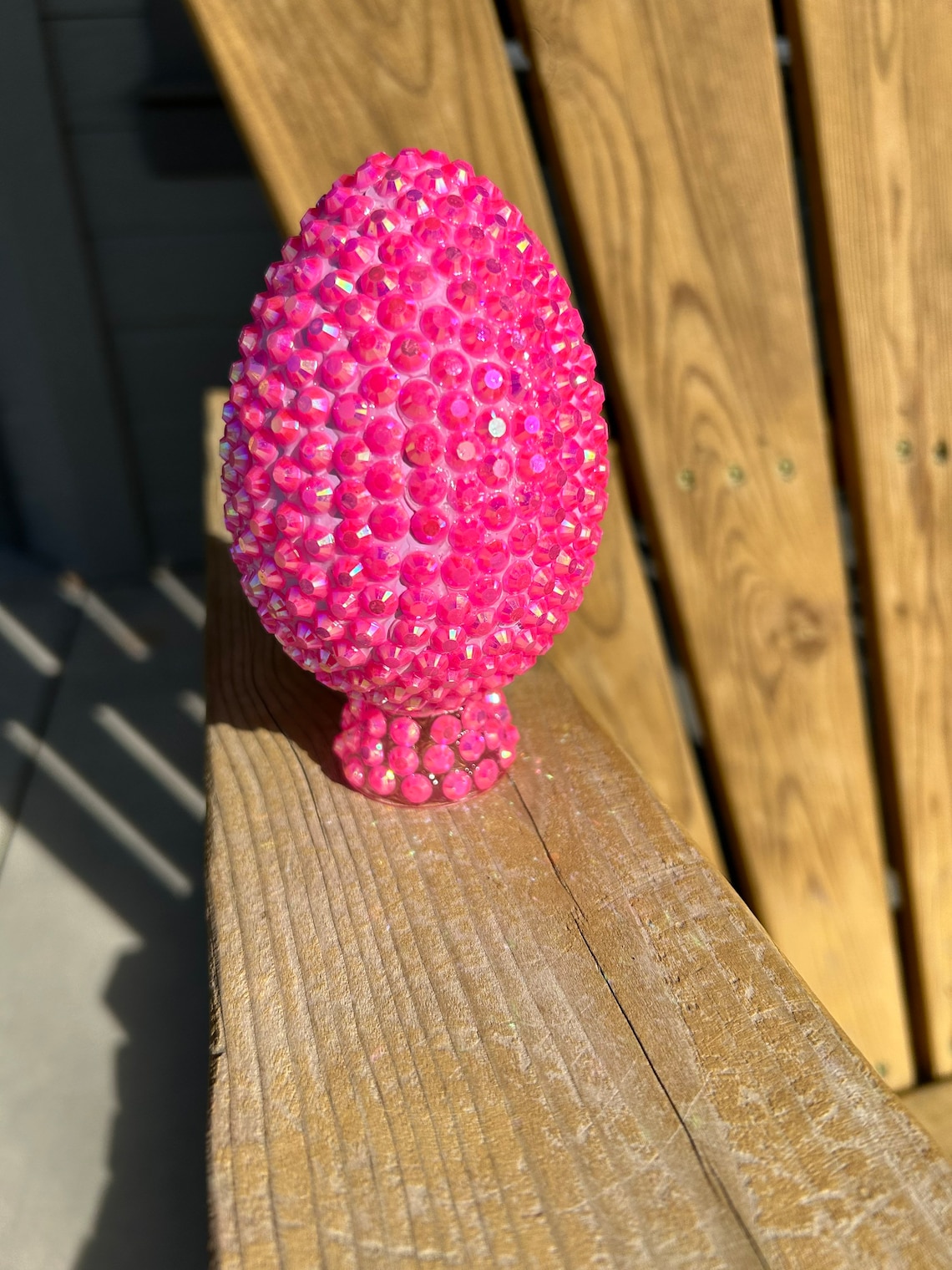 Pretty Punk Bedazzled Decorative Egg - Etsy