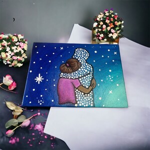 Memorial Always Remembered Never Forgotten Acrylic Painting on Canvas ...