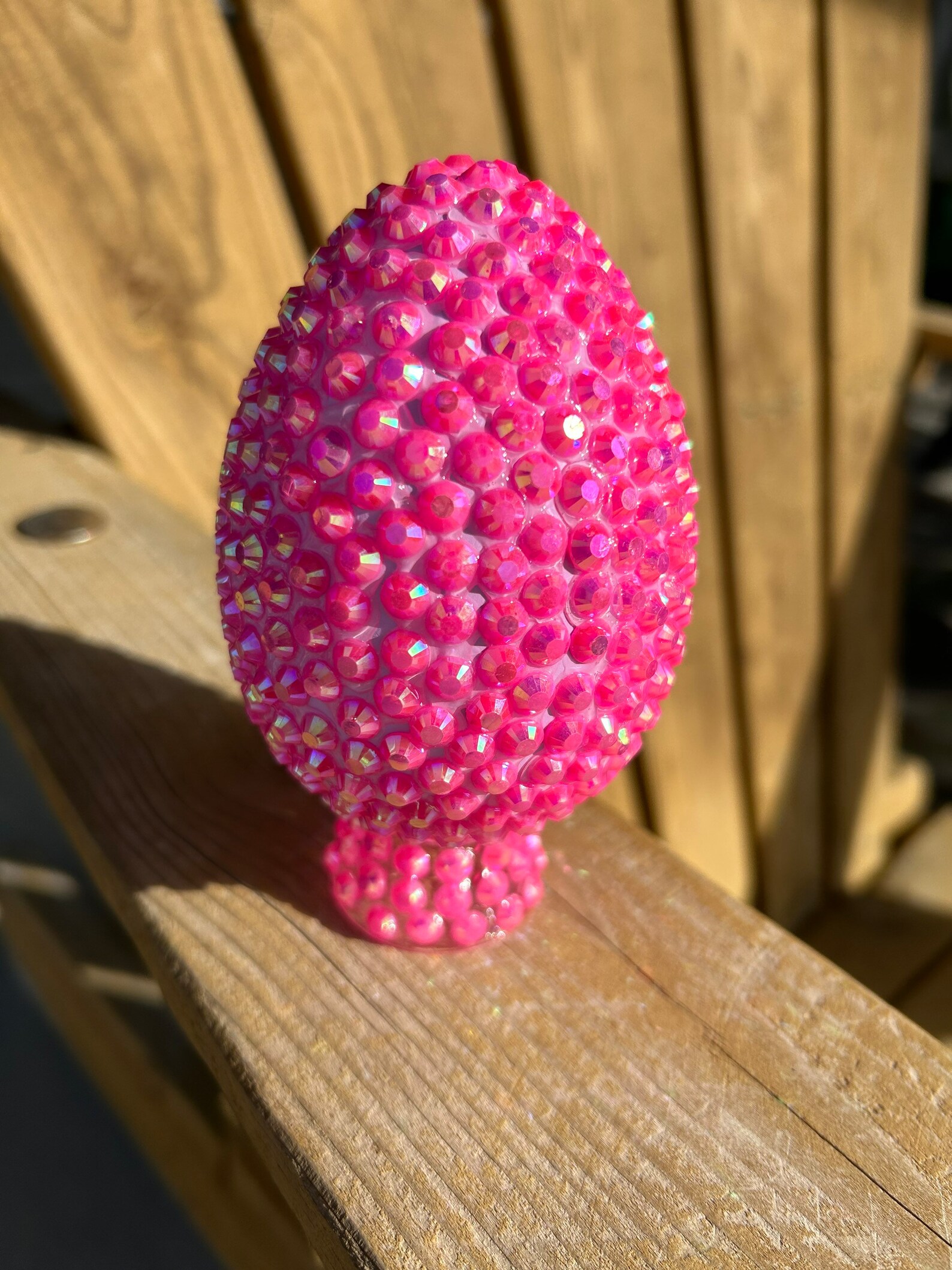 Pretty Punk Bedazzled Decorative Egg - Etsy