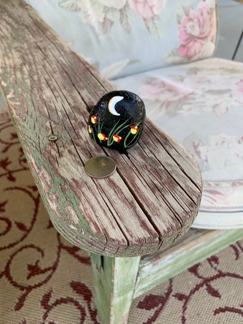 Firefly Stone Hand Painted Rock Art - Etsy