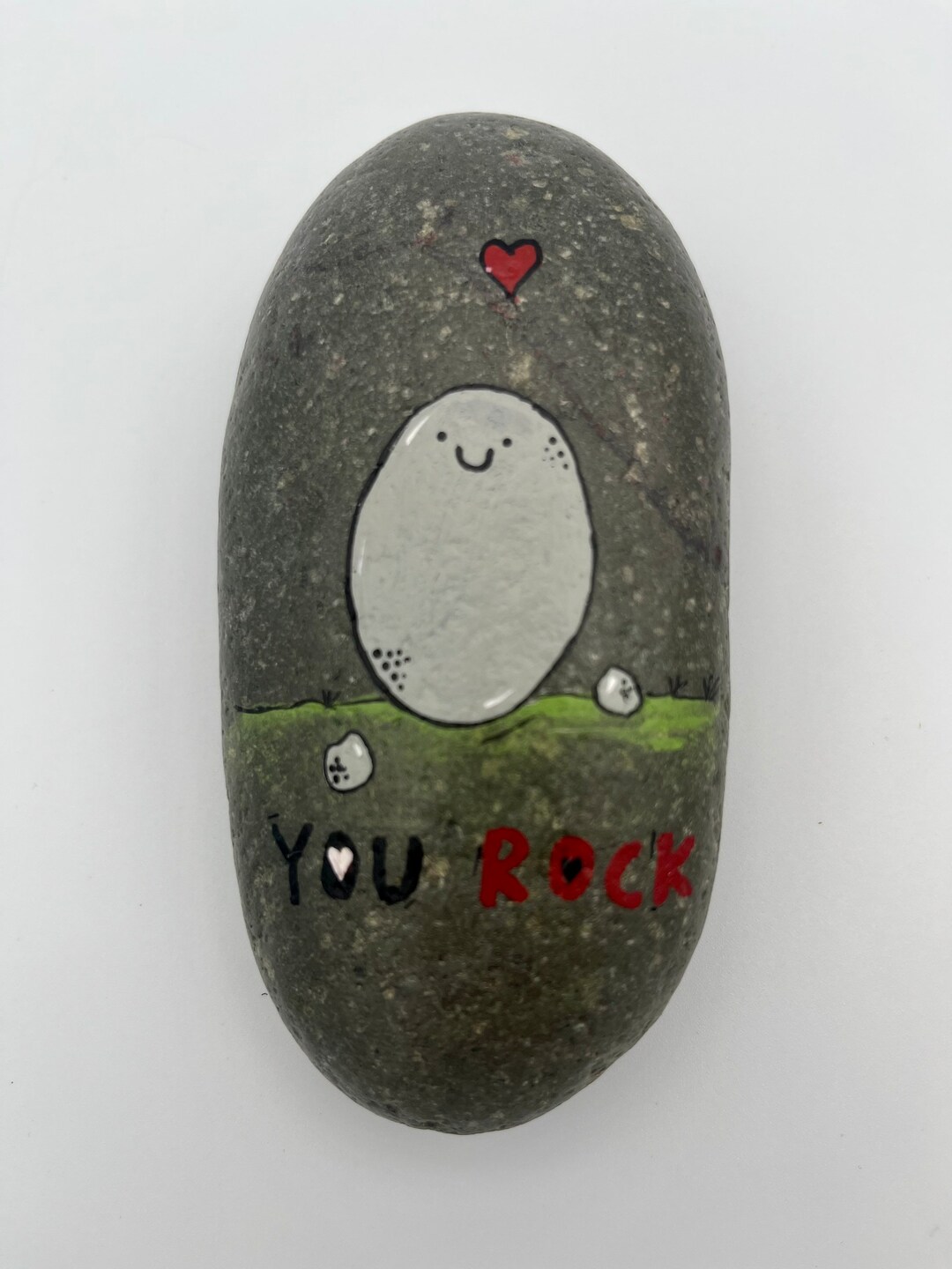 You Rock Funny Painted Rock - Etsy
