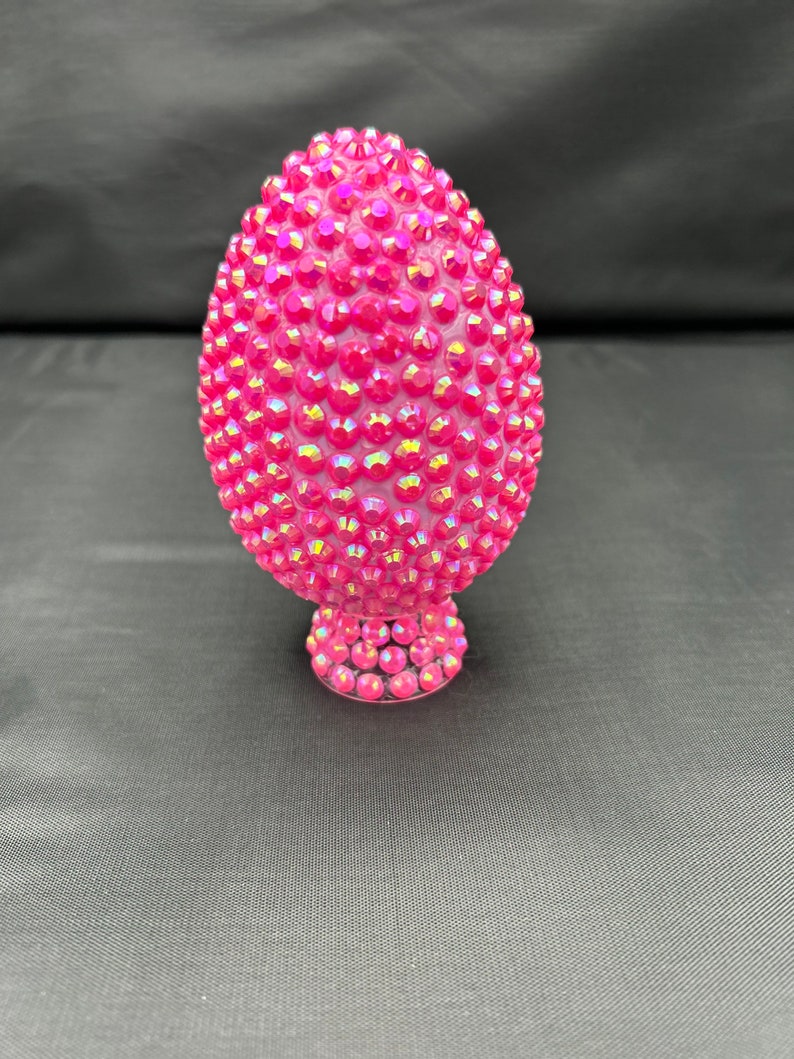 Pretty Punk Bedazzled Decorative Egg - Etsy