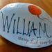 Hand Painted Personalized Memorial/cemetary Stone Painted Rock/ Gift by ...