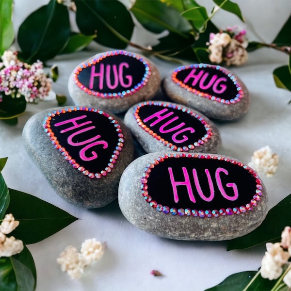 Pocket Hugs Painted Rocks - Etsy