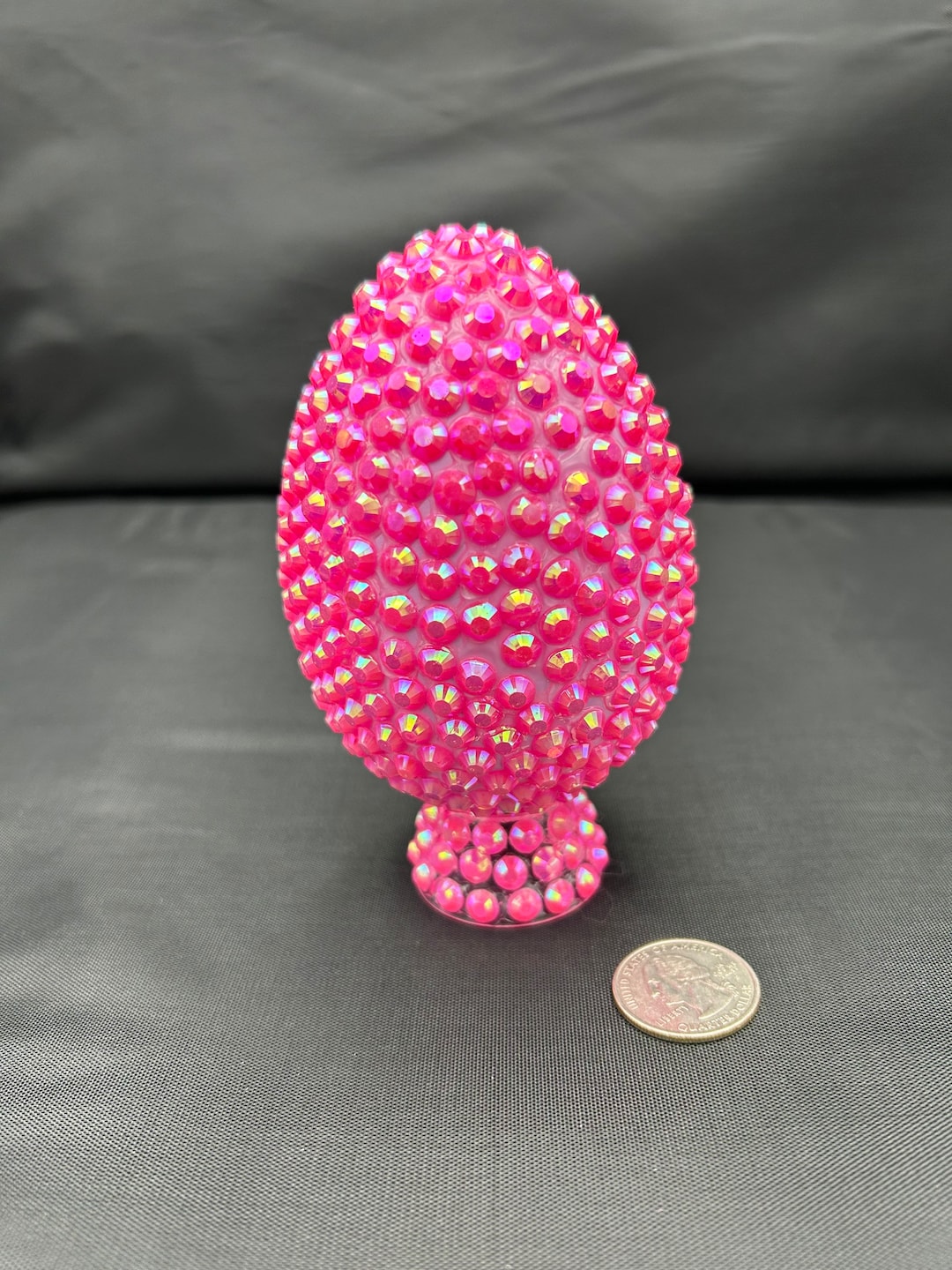 Pretty Punk Bedazzled Decorative Egg - Etsy