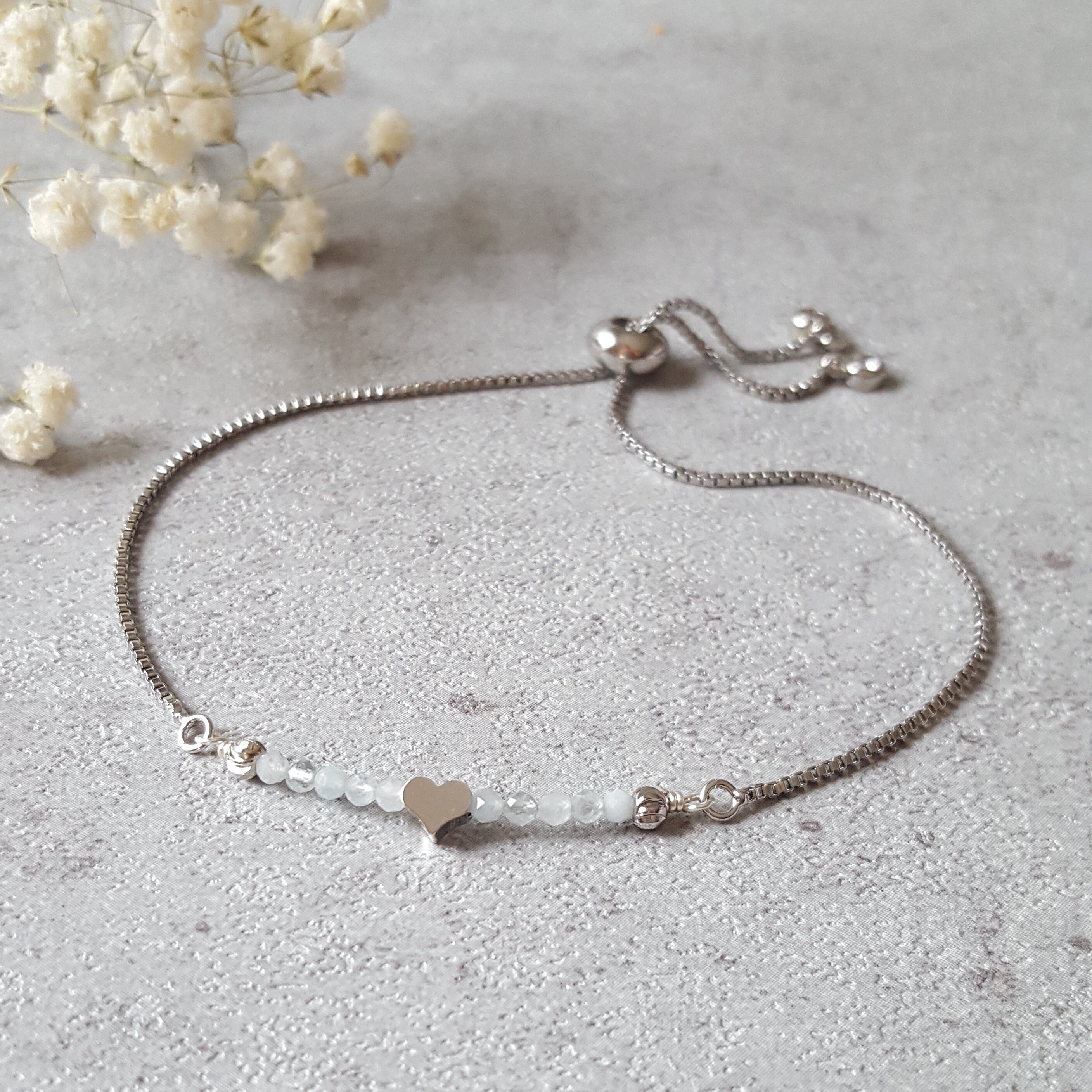 Love You More Bracelet Bolo Bracelet Rose Quartz Bracelet | Etsy