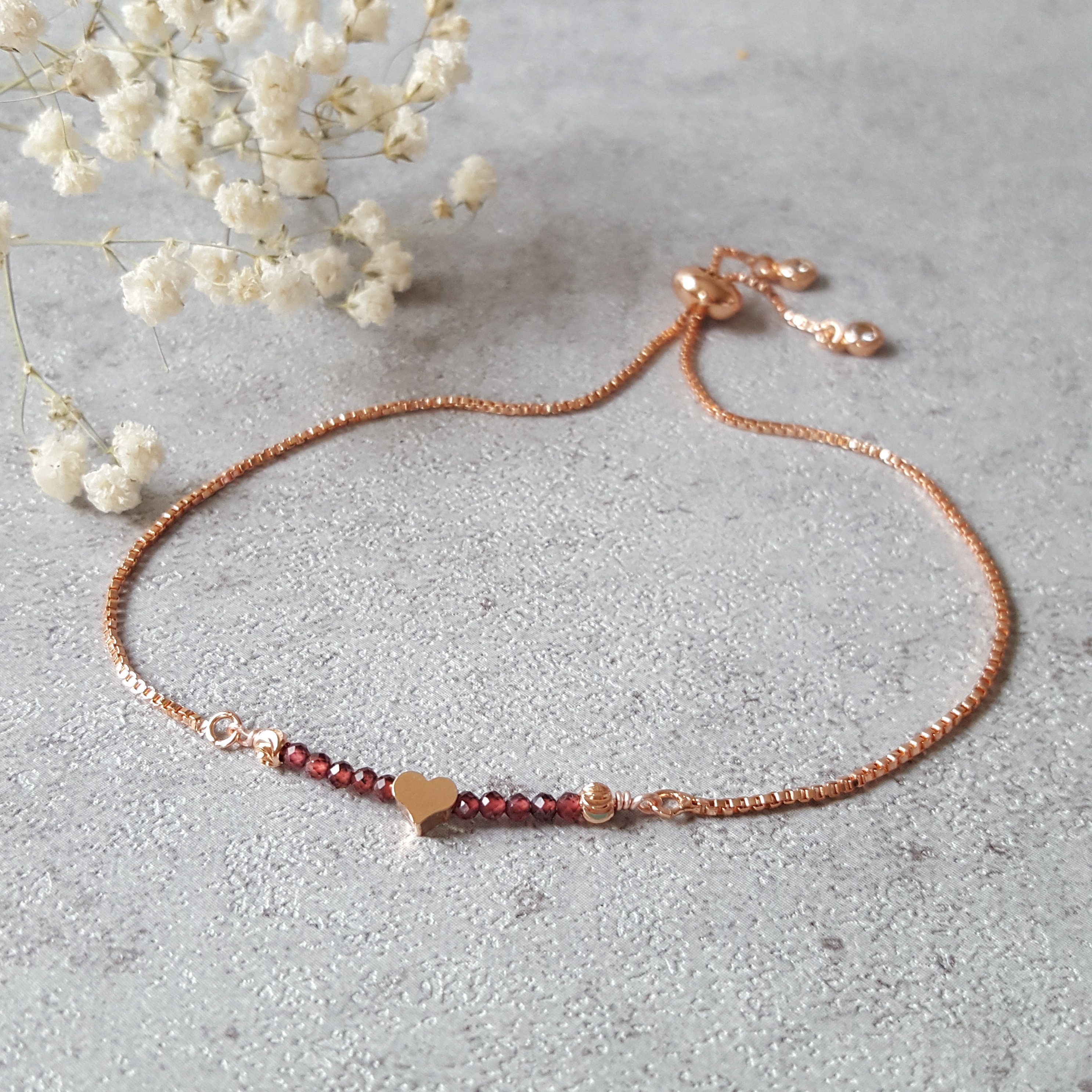 Love You More Bracelet Bolo Bracelet Rose Quartz Bracelet | Etsy