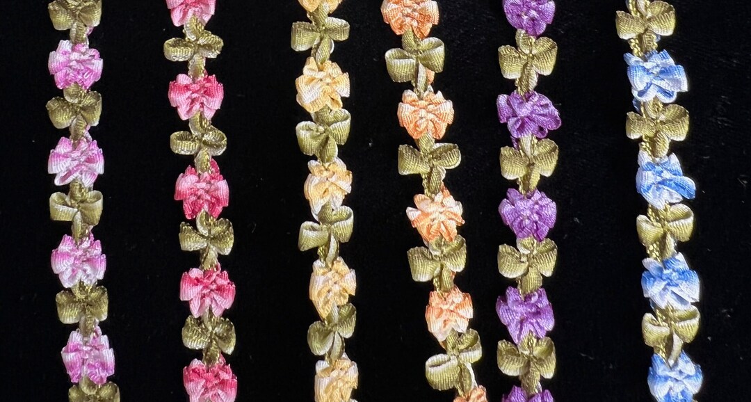 Rococo Blooming Flower Ribbon - Etsy