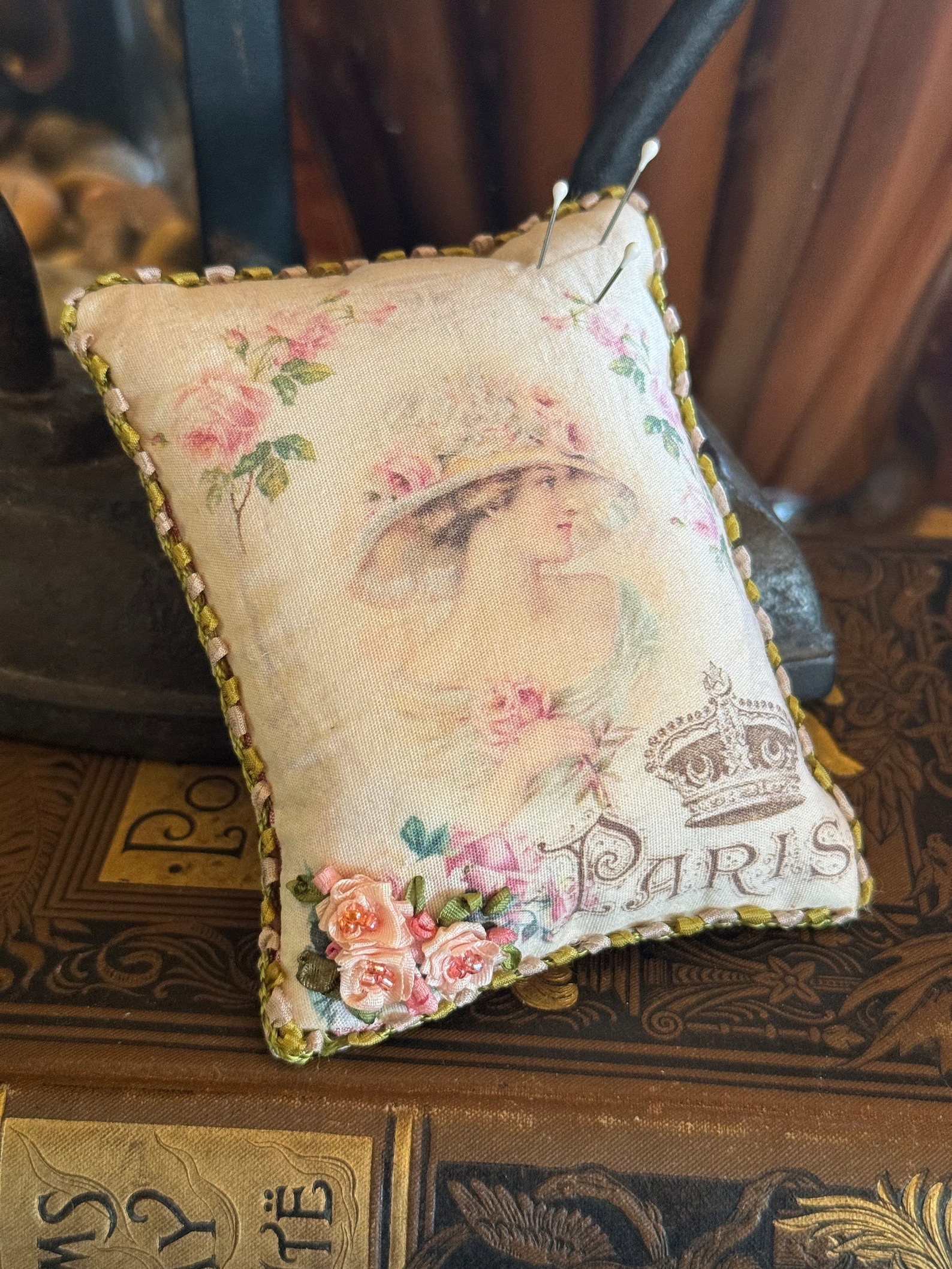 Victorian Paris Pin Cushion Kit - Etsy