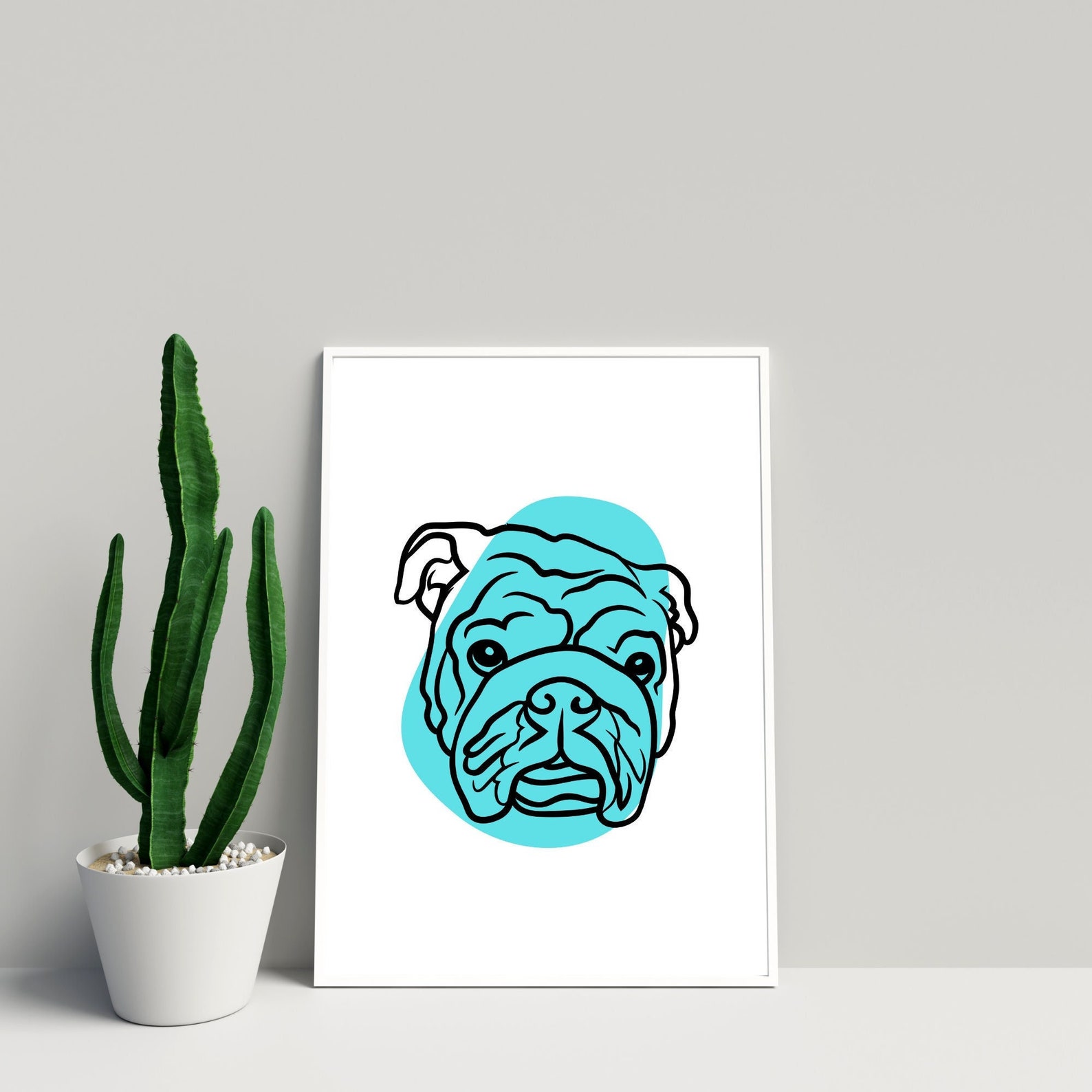 Dog Wall Art Set of 6, Minimal Dog Print, Funny Dog Print, Dog Quotes ...