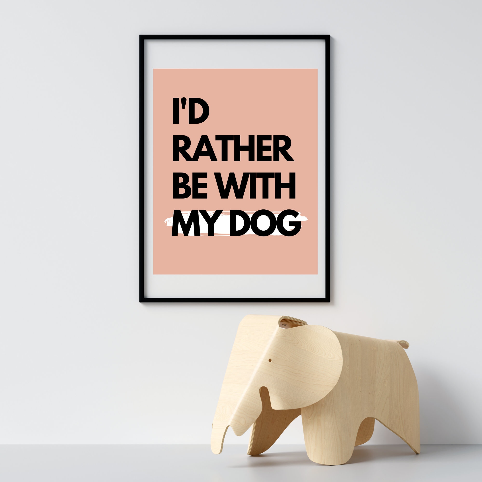 Dog Wall Art Set of 6 Minimal Dog Print Funny Dog Print Dog - Etsy
